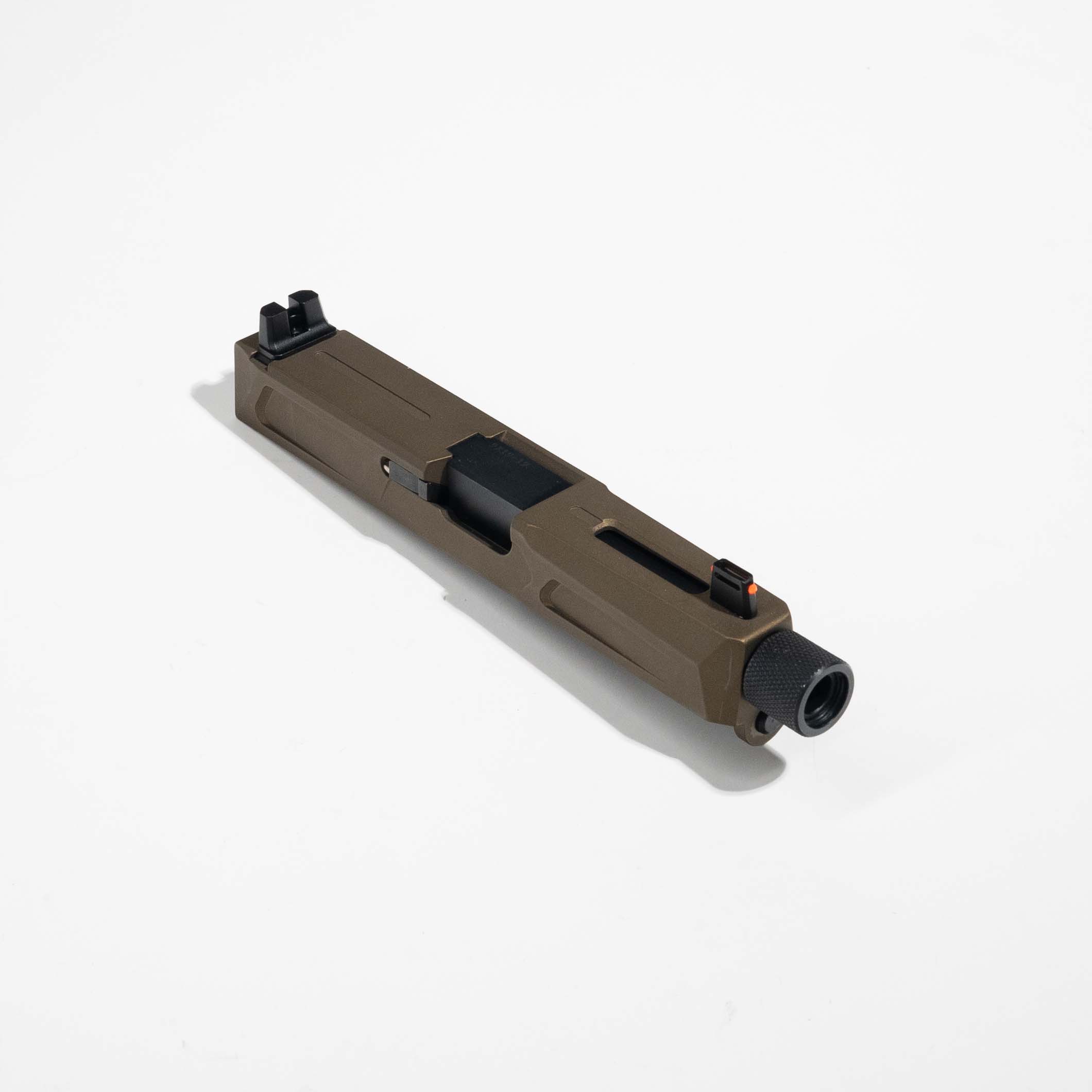 Rook Ghost 19 9mm Complete Slide – Bronze – Threaded Barrel